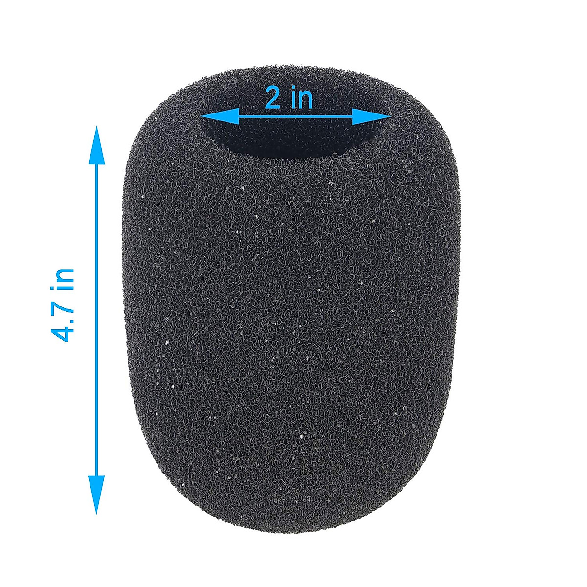 YOUSHARES NT1-A Microphone Pop Filter - Mic Foam Windscreen Cover for Rode NT1-A, NT2-A, NTK, NT1000, NT2000, K2 and Rode Podcaster Microphones