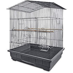 You & Me Gable Playtop Parrot Habitat, 24.75" L X 20.75" W X 32" H