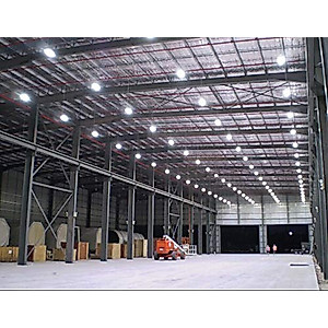 LED Corn Bulb,60 Watt (400W Equivalent),5500 Lumen,6000K- 6500K,Cool Daylight LED Street and Area Light,E26/E27 Medium Base,for Outdoor Indoor Garage Warehouse High Bay Barn Backyard and More，2 Pack