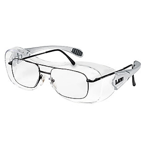 Crews OG110AF Law Over The Glass Polycarbonate Clear Anti-Fog (2-Pack)