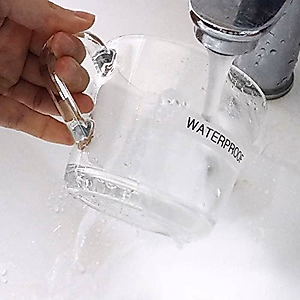 Absonic 3-Pack Tz 18mm 0.7" Laminated Clear Tape Compatible for Brother Tze-141 Tze141 Tz-141 Tz141 3/4" Black on Clear P Touch Tze 18mm Label Maker Tape for PT-D410 PT-D460 PT-D400 PT-D600 PT-D610BT