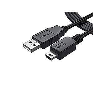 PWR+ 6Ft USB-Cable-Charging-Cord for GoPro-HD HERO2-HERO3+-HERO4-960-1080 Original-HD-Waterproof Action-Camera Data Sync