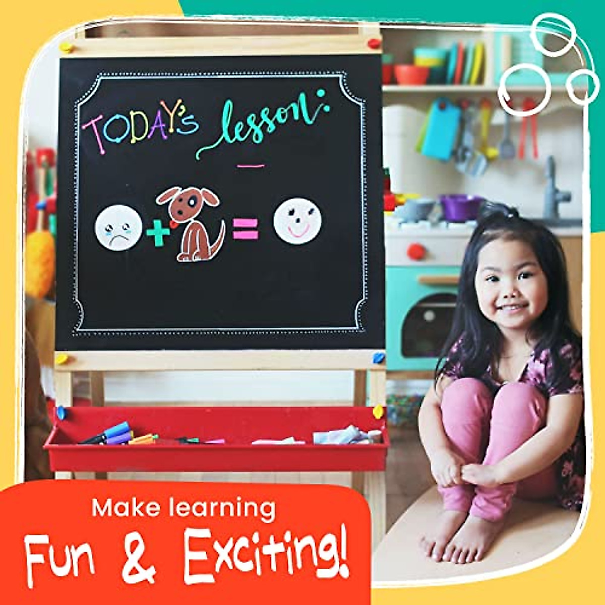 Chalkola Liquid Chalk Markers Erasable (10 Pack) w/ Gold & Silver - Washable Paint Chalk Pens for Chalkboard Signs, Blackboard, Car Window, Bistro, Glass, Board - Neon Wet Wipe 6mm Reversible Bold Tip