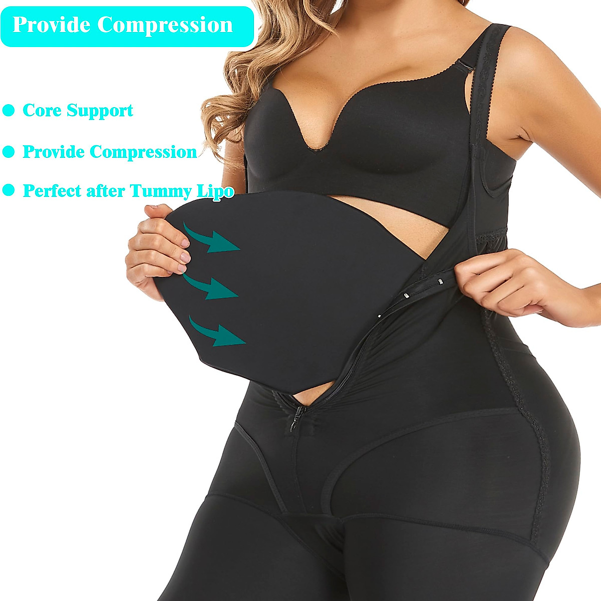 PAZ WEAN Lipo Belly Ab Board Post Op Surgery Abdominal Compression Stomach Foam Board after Liposuction Recovery