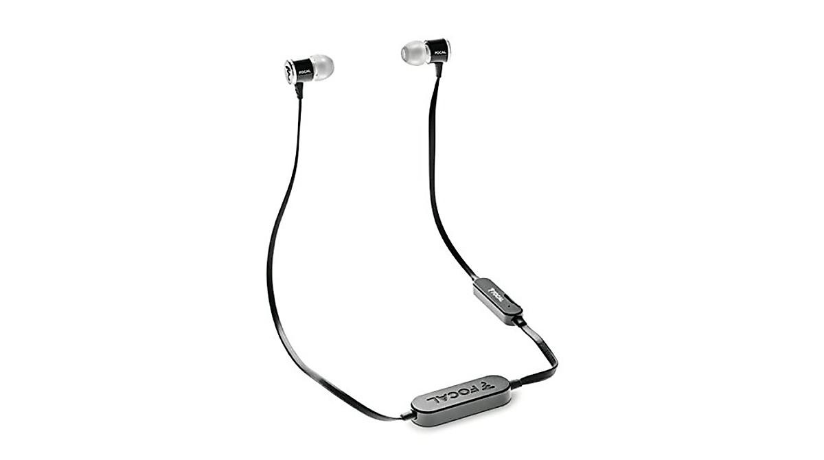 Focal Spark Wireless Earbuds with Remote & Microphone – Black