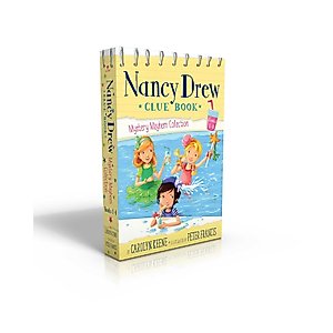 Nancy Drew Clue Book Mystery Mayhem Collection Books 1-4 (Boxed Set): Pool Party Puzzler; Last Lemonade Standing; A Star Witness; Big Top Flop