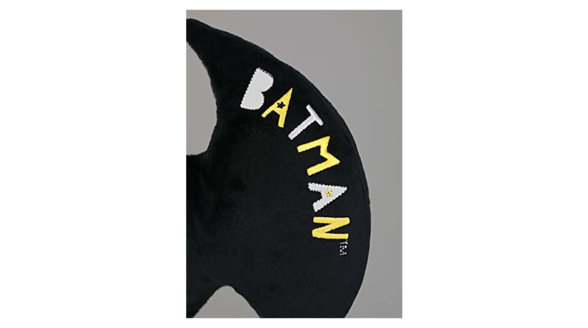 Fun Costumes Plush Batman Bat Pillow - Standard Size for Fans