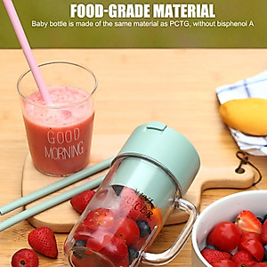 Juice Mini Cup Blender, Mini Juice Blender,3 in 1 Colors Mini Travel Juicer Blender, Electric Travel Blender with Straw,3000mah Rechargeable Mini Juice Blender, Blender Juicer Cup for Gym & Outdoor