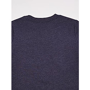 Marvel Boys' Toddler Captain America T-Shirt, Navy Heather, 5T