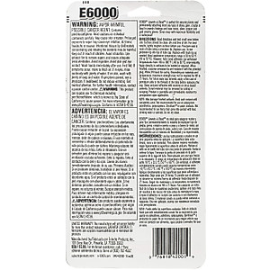 E6000 242001 Jewelry and Bead Adhesive - 1 fl oz