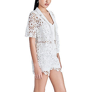 Steve Madden Apparel Women's Carolyn Jacket, Optic White