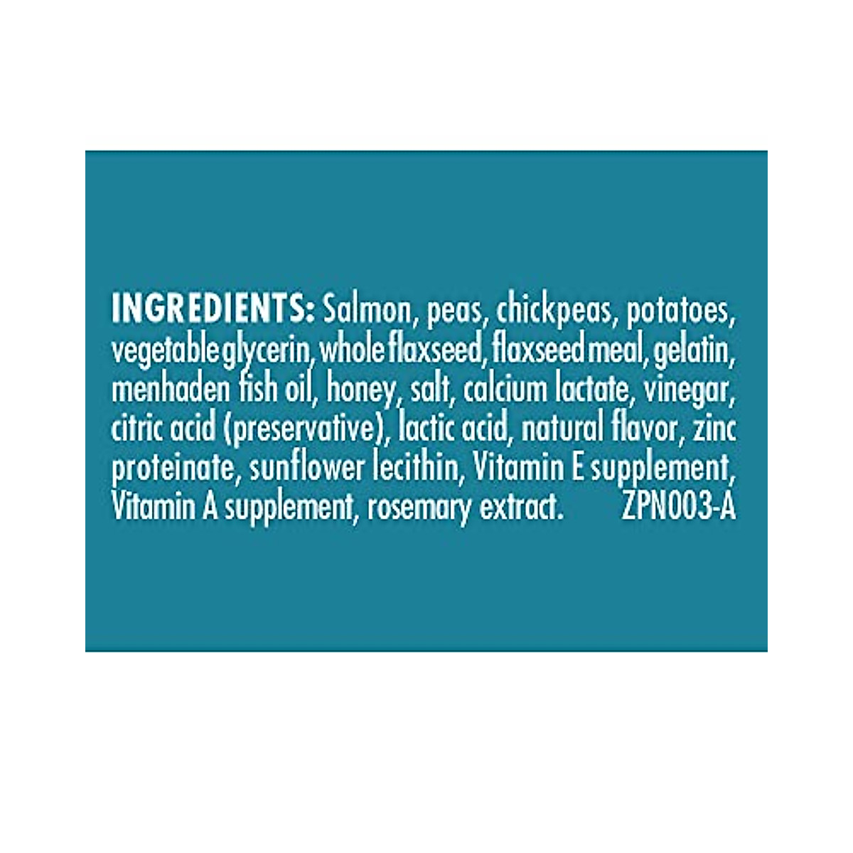 Zuke's Puppy Naturals Puppy Treats Salmon and Chickpea Recipe - 5 Oz Bag