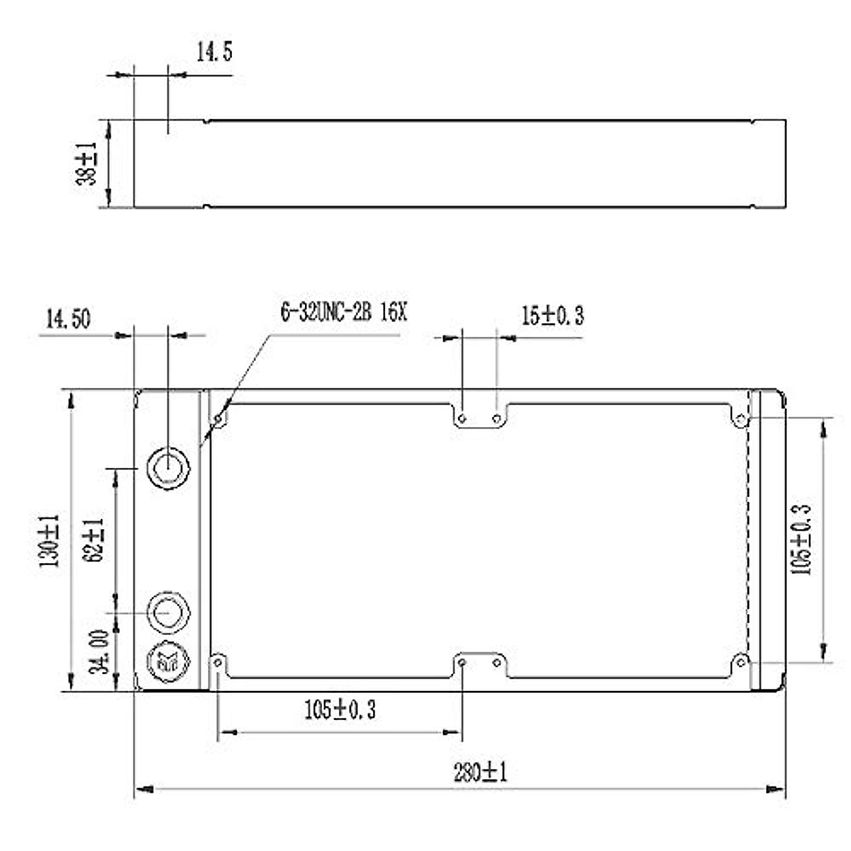 EKWB EK-CoolStream PE 240 Radiator, Dual, Black