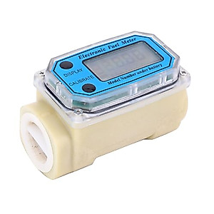 Fuel Flowmeter, Pump Meter Blue High Accuracy for Output Modules Sensors Remote Transmitters for Chemicals Water