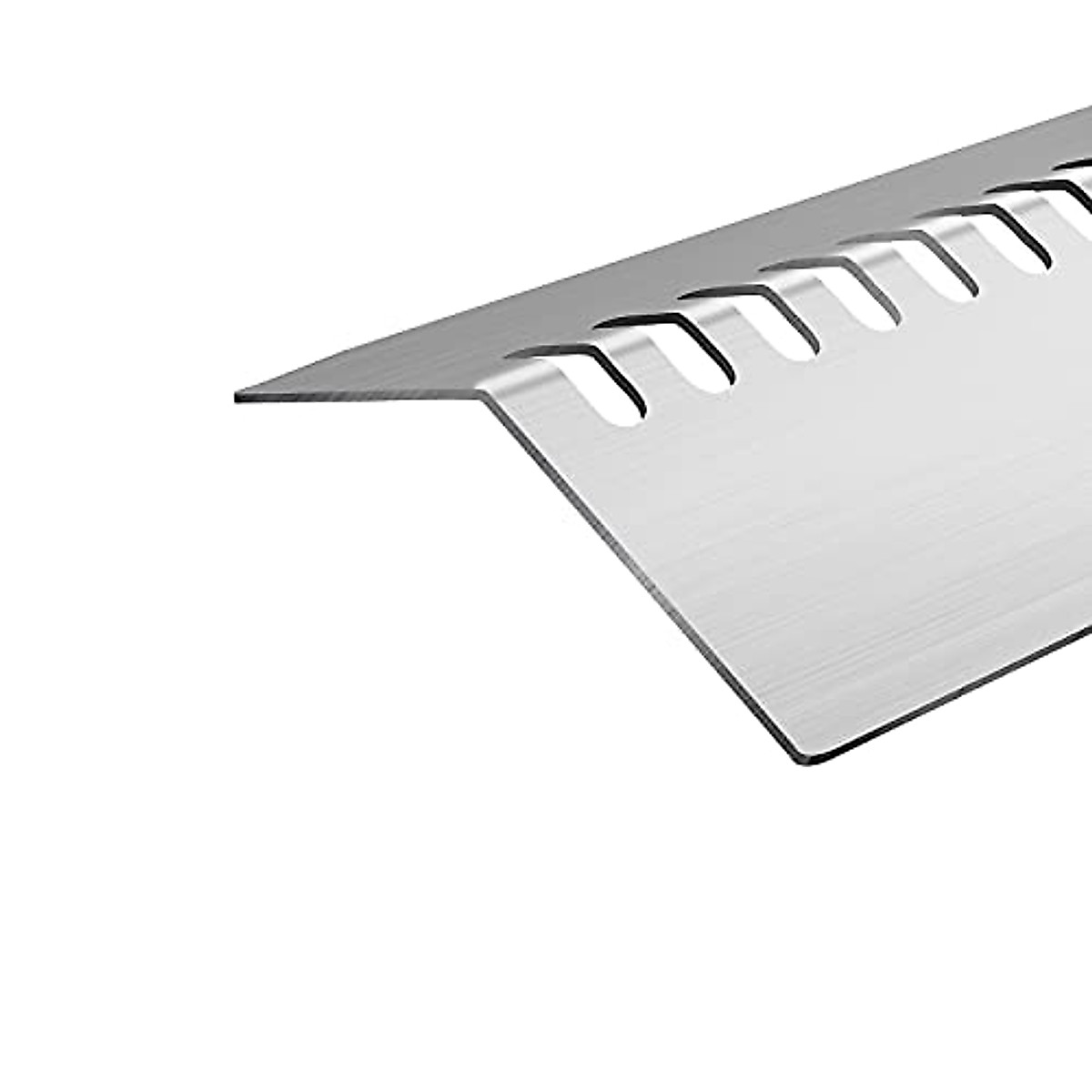 Folocy 17 5/8" Grill Heat Plates Flame Tamer BBQ Gas Grill Replacement Parts for Bull 16520, 16521 16631, 16670, Cal Flame G Series 5 Burner Grill G5 BBQ18G05 BBQ19P05 P5, Brahma 57568, 18 GA