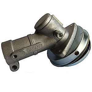 Universal Trimmer Gearbox Brush Cutter Replace Lawn Mower Gear Head Round Rod Garden Lawnmower Grass Trimmer Accessories,25.4mm 9 Teeth