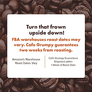 Café Grumpy Coffee - Heartbreaker Blend, 12oz Bag, Medium Roast, Drip, French Press, Pour Over, Cold Brew (Whole Beans)