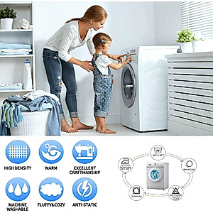 NICHIYOBI Redcap Beard Plumber Bros Game Flannel Blanket Kobayashi Tohru Kanna Lightweight Cozy Throw Blanket Warm Bed Blanket fit Sofa and Couch (08,Large 80x60in)