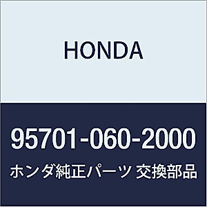 Honda 95701-06020-00 Lawn & Garden Equipment Engine Bolt Genuine Original Equipment Manufacturer (OEM) part