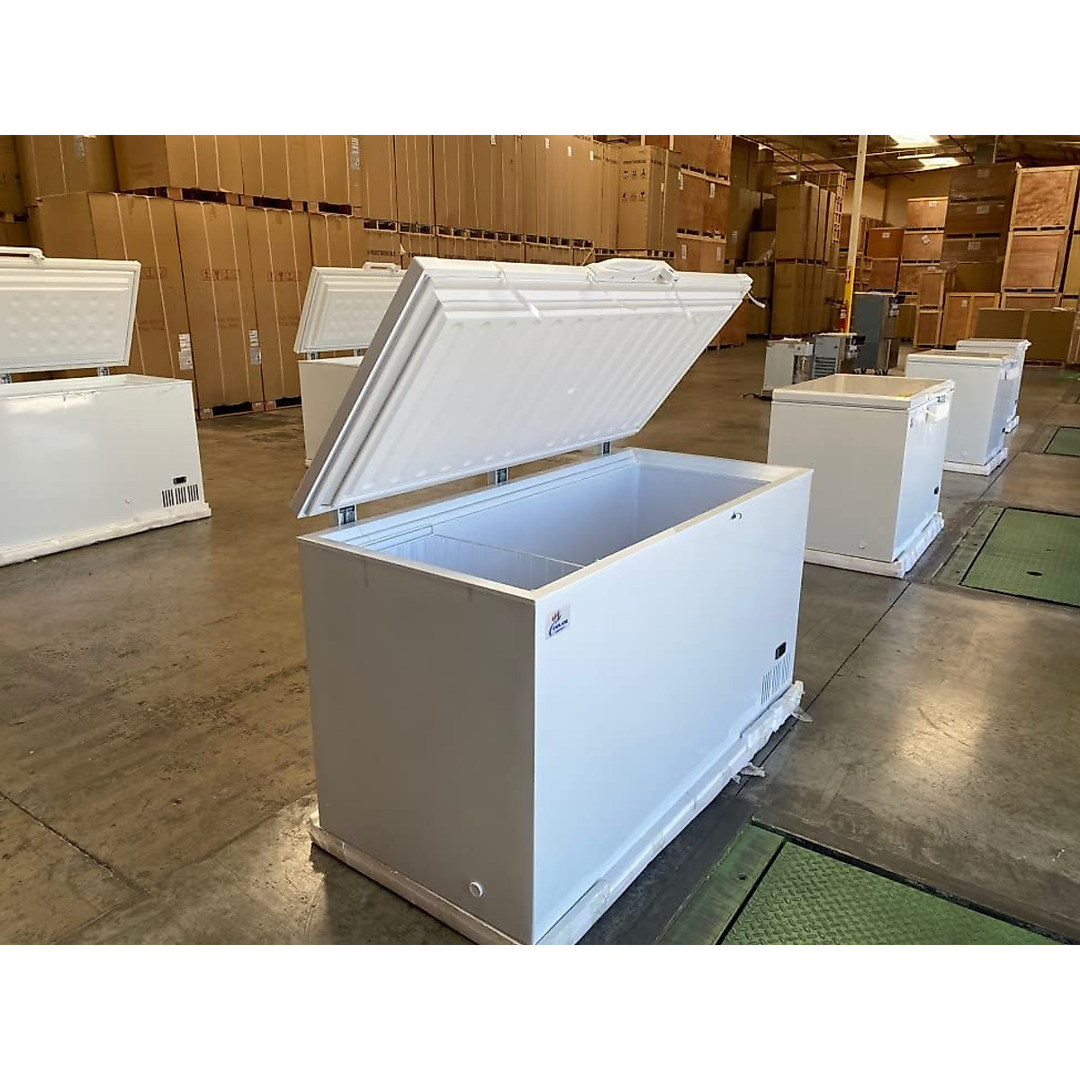 Commercial Freezer Ultra low temperature Chest Freezer NSF -65 degree C 12.9 cuft Tuna fish seafood Sashimi freezer 65w400