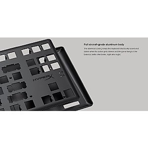 HyperX Alloy Origins Core Wired Gaming Mechanical Keyboard Compact Tenkeyless HyperX Red Switch with RGB Back Lighting for PC, PS5 PS4 Xbox Series X|S & Xbox One (Renewed)