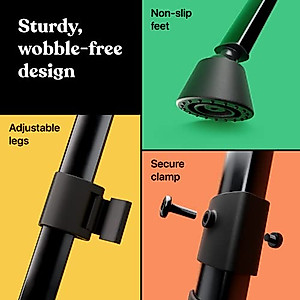 Portable Artist Easel Stand - Adjustable Height Painting Easel with Bag - Table Top Art Drawing Easels for Painting Canvas, Wedding Signs & Tabletop Easels for Display - Metal Tripod - 21x66 inches