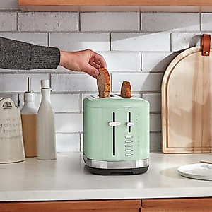 KitchenAid 2 Slice Automatic Toaster with Extra Wide Slots KMT2109PT, Pistachio