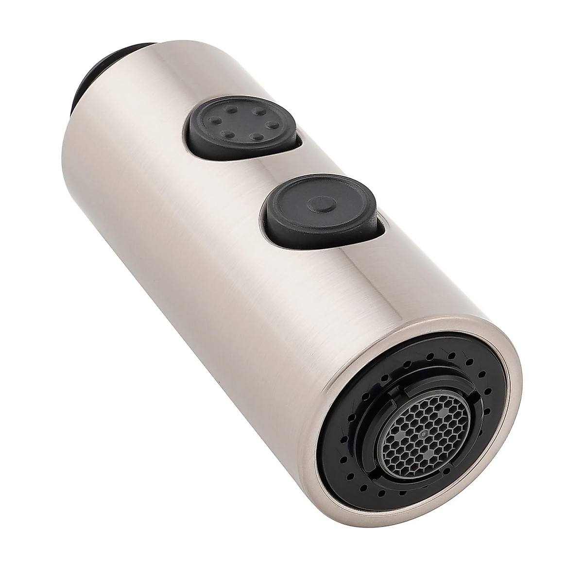 Hibbent Pull Out Sink Sprayer Head Replacement, 2 Function Kitchen Faucet Head, Bathroom Pull Down Spray Head with G1/2 or 13/16 Inch Male Connector, Oil-Rubbed Bronze