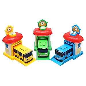 Tayo Rogi Lani Shooting-Car Station - The Little Bus Tayo Friends Toy Car