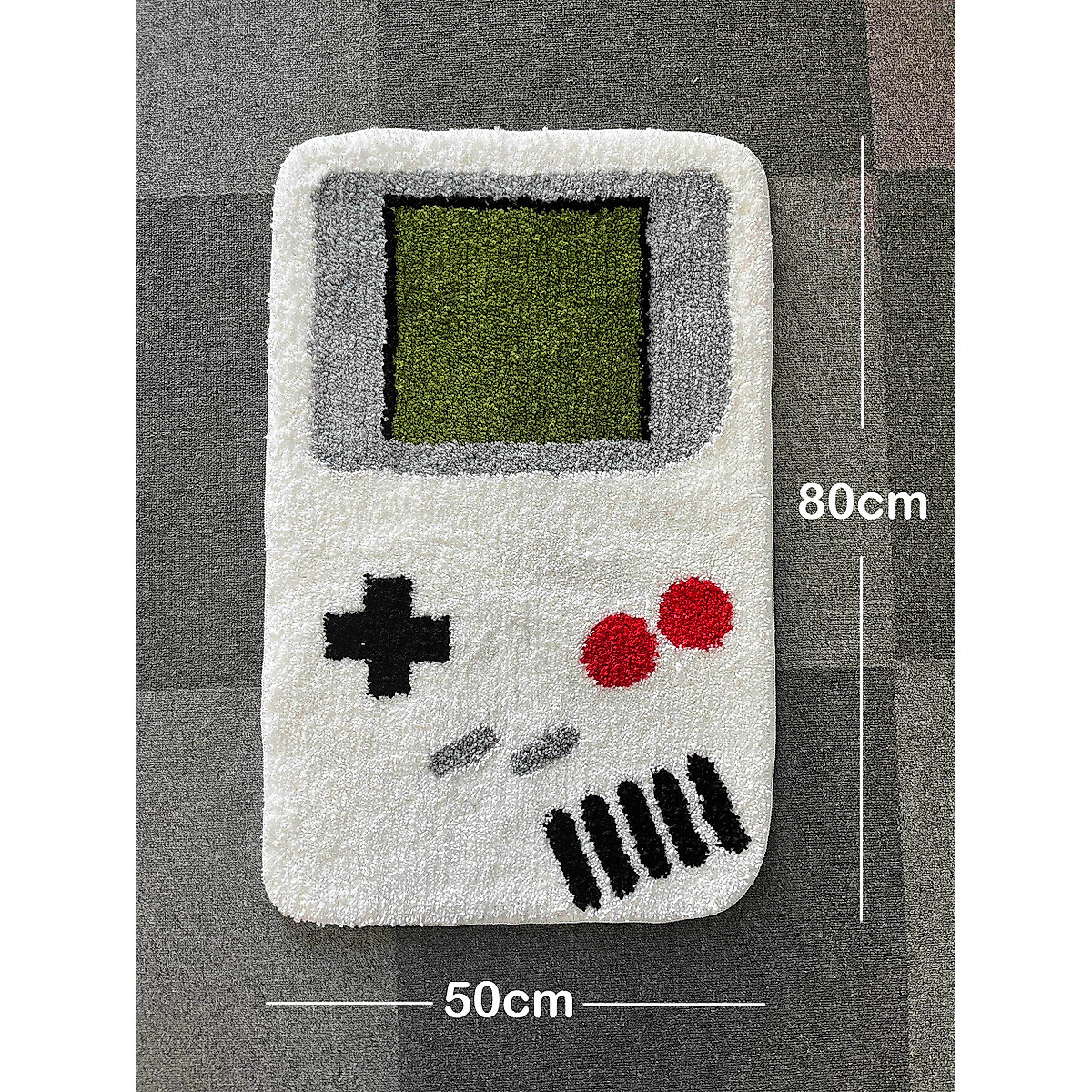 EXIGENT Retro Gamer Handheld Game Console Ultra Soft Anti-Slip Floor Door Mat Rug (GB_Rug)