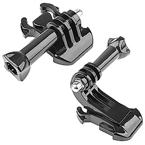 J Hook Buckle Mount for Gopro,Updated Stainless Steel Vertical Surface J Hook+Buckle Clip Quick Release Mount+Long Thumb Screw, Anti Rust Buckle Mount Compatible with Gopro Hero 11 10 9 8 7 and More