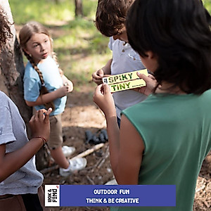 Chalk & Chuckles Scavenger Hunt Game for Kids Ages 4-8, 8-12 Years, Fun Family Game, Indoor and Outdoor Activities