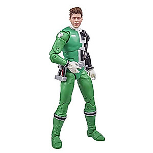 Power Rangers Lightning Collection S.P.D. Green Ranger 6-Inch Premium Collectible Action Figure Toy with Accessories