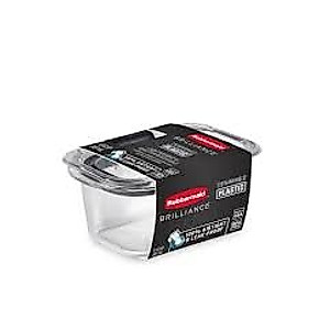 Stoge Rubbermaid Brilliance bundle Food Storage Containers, 1.3 Cup (2 pack)
