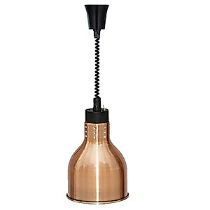 JIAWANSHUN 190mm Food Heat Lamp Warmer Food Warmer Lamp 250W Bulb Commercial Food Warmer Restaurant Supplies or Home Use Food Service Retractable Heat Lamps Catering Food Warmers 110V