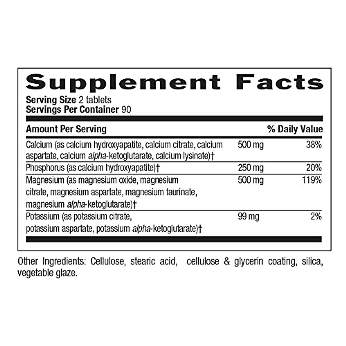 Country Life Target-Mins - Cardiovascular Health Support with Magnesium, Potassium & Calcium, Free-Form Amino Acids, Zinc-Free Electrolyte Supplement