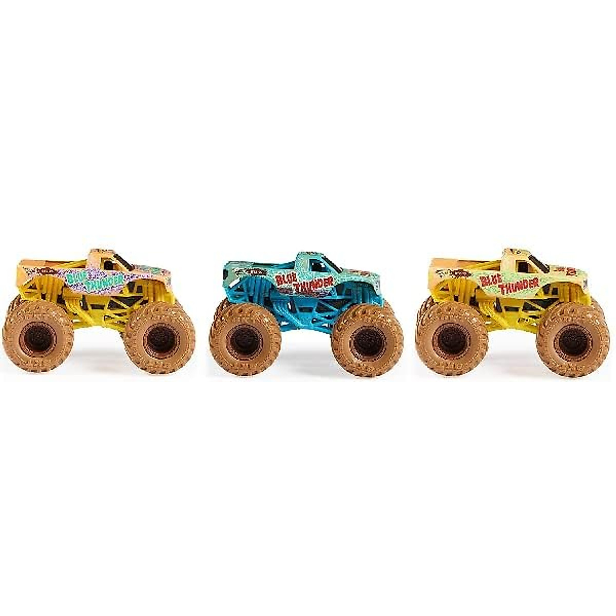 Monster Jam Mystery Mudders [Blue Thunder] 1:64 Scale diecast Truck