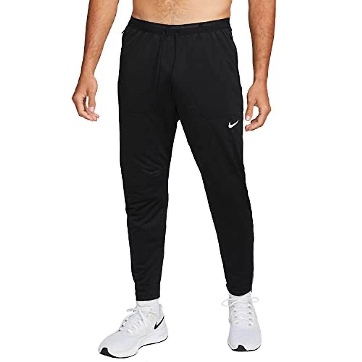 Nike Dri-FIT Phenom Elite Men's Knit Running Pants (as1, Alpha, l, Regular, Regular, Black)