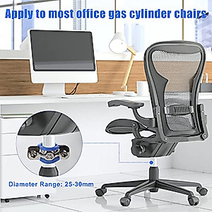 Anglekai Fix Sinking Office Chair, Adjustable Chair Sinking Stopper with Hexagon Wrench, Chair Saver Kit for Sinking Chair Stopper