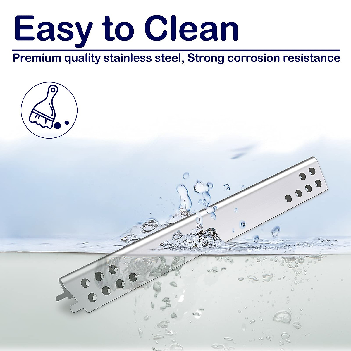 YOUFIRE Heat Plate Shield Burner Tube Grill Replacement Parts for Charbroil 463377319 463376017 463347017 463335517 463342119 463347418 463377017 463342118 463342119 463342119