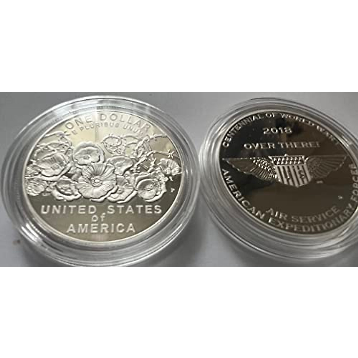 2018 PD WWI World War One Centennial (Air Service) Medal Set Dollar US mint Proof