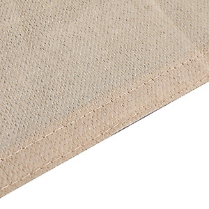 Flash Furniture Palmetto Triangle Sun Sail Canopy, Recycled HDPE with Reinforced Edges, Stainless Steel D Rings, Included 5 FT Nylon Attachment Ropes, 12 FT, Sand