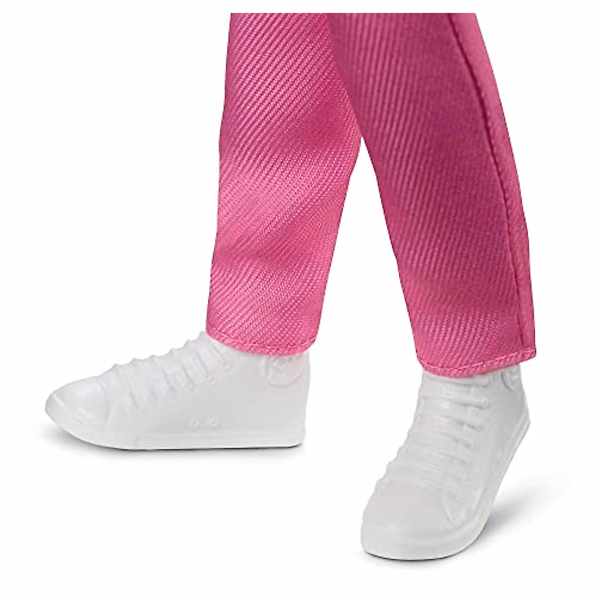 Barbie Looks Ken Doll with Black Hair Dressed in Purple Mesh Top and Pink Trousers, Posable Made to Move Body, 6 years and older