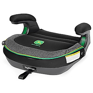 Peg Perego Viaggio Shuttle - Booster Car Seat - for Children from 40 to 120 lbs - Made in Italy - John Deere (Black & Green)