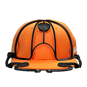 Perfect Curve Cap Washer - Hat and Visor Cleaning Rack. Made in USA. (Black 3-Pack)