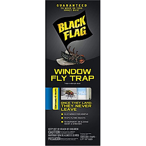 Black Flag Window Fly Trap(2Pack)