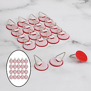 2.2cm Invisible Plate Hanger Set Vertical Plate Holders for The Wall (2), has Good Sticky and Durable.