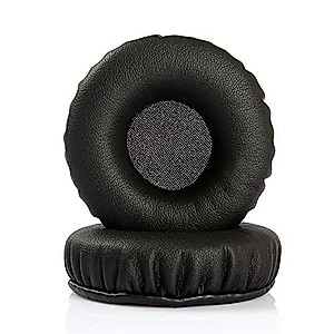 1 Pair of Ear Pads Cushion Cover Earpads Earmuff Replacement Compatible with Jabra Evolve 20 30 40 65 Headset