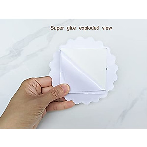 MOU Ceiling Mosquito Net Hooks Super Glue Dome Mosquito Net Hooks Ceiling Hooks Bed Canopy Hooks for Home, Easy to Install and Use Bedding Accessories Nail-Free Hook (2set)