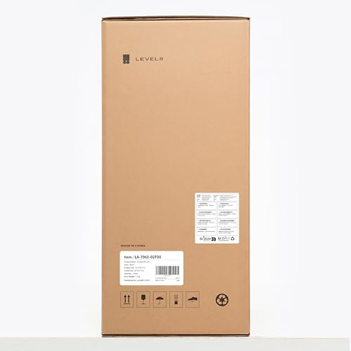 LEVEL8 Trunk Luggage, Large Suitcase 28 Inch Luggage with Spinner Wheels, Luminous Textured 28 Inch Checked Large Luggage, Lightweight Hard Case with Tsa Lock, 28 Inch, Black